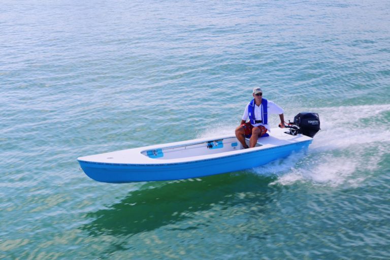 Marsh Hen Micro Skiff the perfect 15' Flats Boat for Flats Fishing