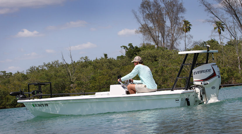 17' Custom Flats Boat - Grand Slam 17' Shallow Water Flats Boat