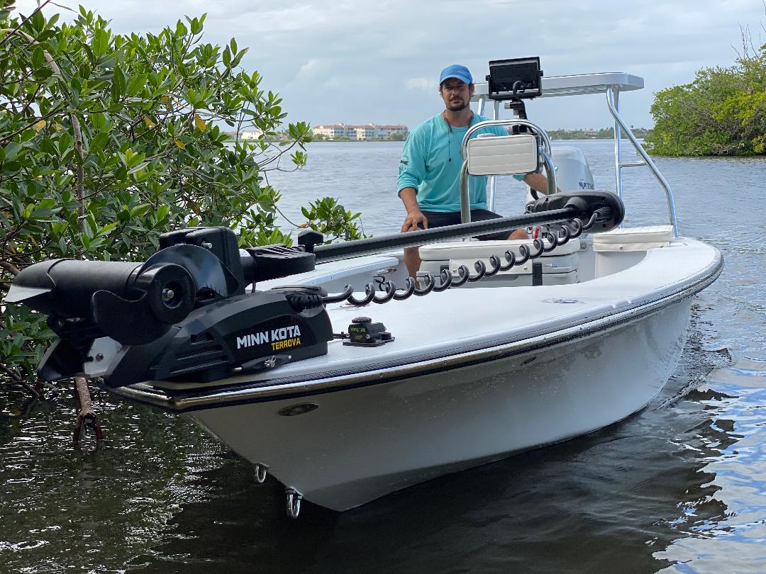 Emerger Technical Poling Skiff - 16' Flats Fishing Boat
