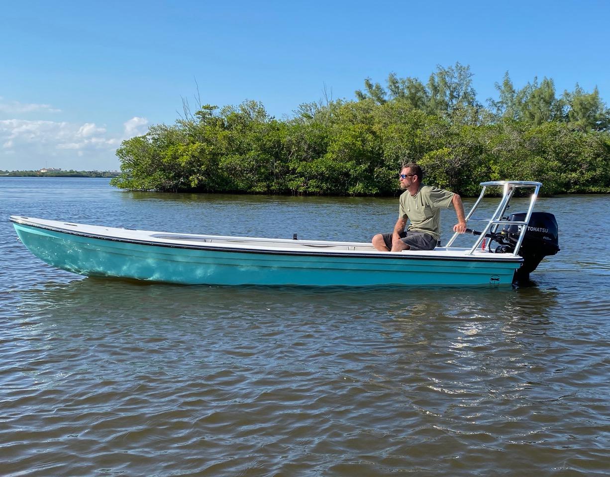 Marsh Hen Micro Skiff the perfect 15' Flats Boat for Flats Fishing