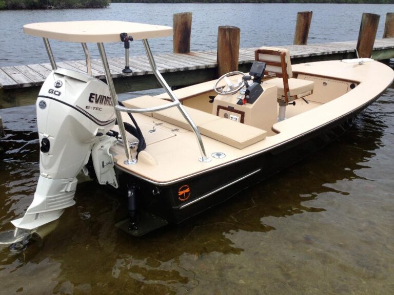 Emerger Technical Poling Skiff - 16' Flats Fishing Boat