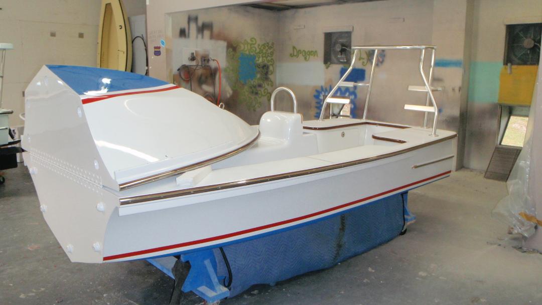 Emerger Technical Poling Skiff - 16' Flats Fishing Boat