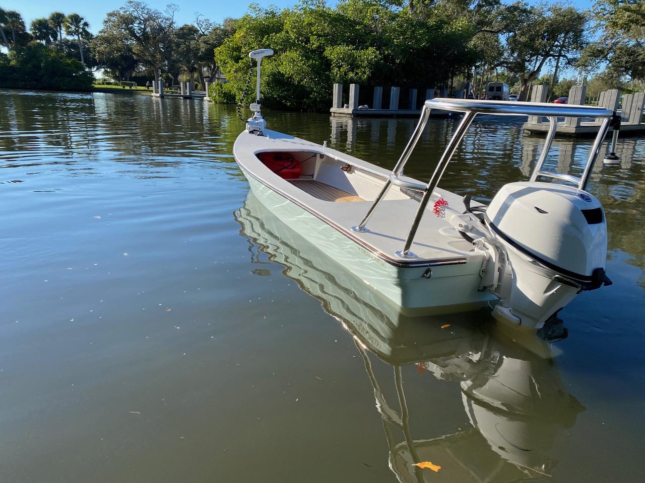 Marsh Hen Micro Skiff the perfect 15' Flats Boat for Flats Fishing