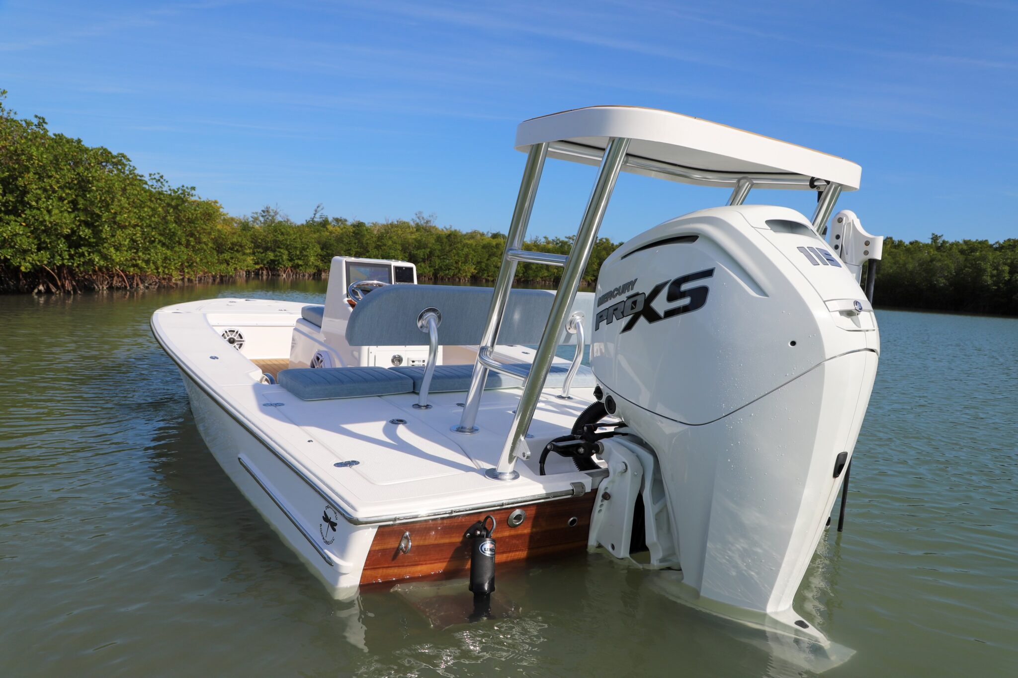 17' Custom Shallow Water Flats Boat - Flats Fishing Skiff